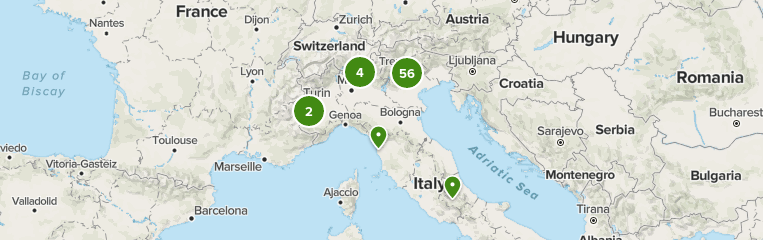 Italie : Meilleurs parcours de via ferrata | AllTrails