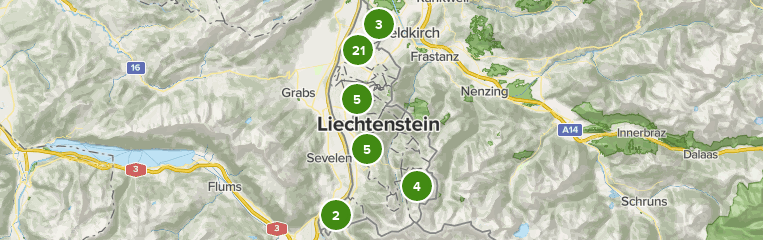 Best 10 Short Trails in Liechtenstein | AllTrails