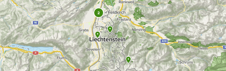 Bedste ruter ved vandfald i Liechtenstein | AllTrails