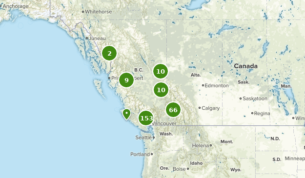 Best Waterfall Trails in British Columbia Canada | AllTrails