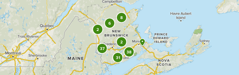 Best waterfall trails in New Brunswick, Canada | AllTrails