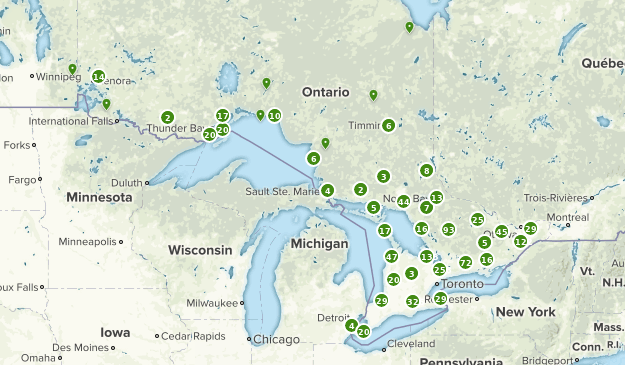 Best Walking Trails in Ontario Canada | AllTrails