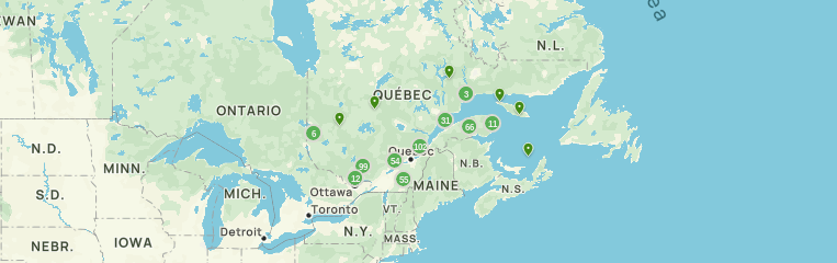 Quebec: as 10 melhores trilhas para acampamento em 2023 | AllTrails