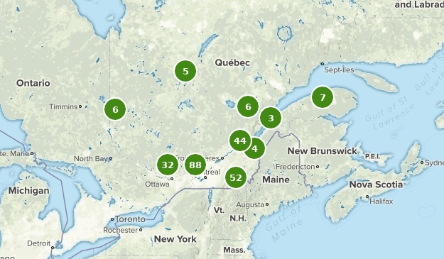 Best Snowshoeing Trails in Quebec Canada | AllTrails