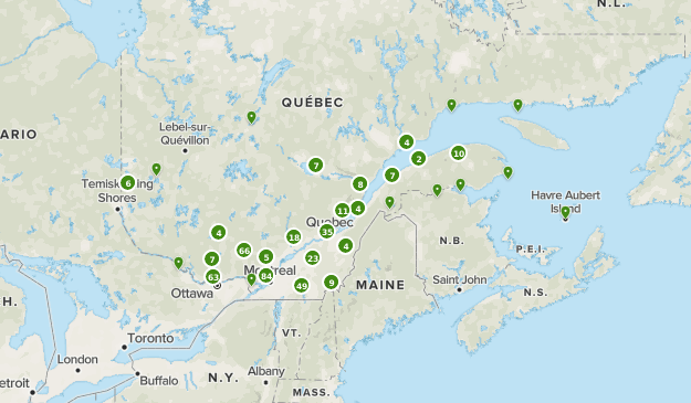 Les meilleures courses de trail sur Québec Canada | AllTrails