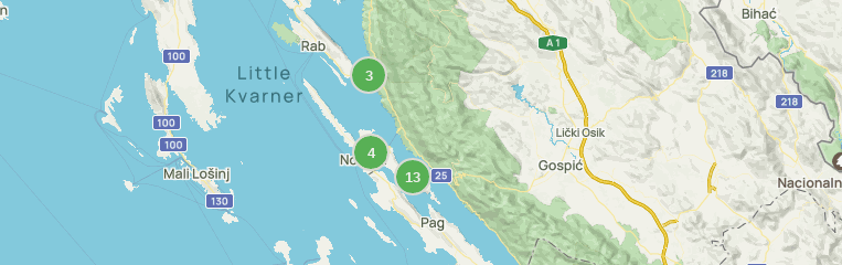 2023 Best 10 Beach Trails in Lika-Senj | AllTrails