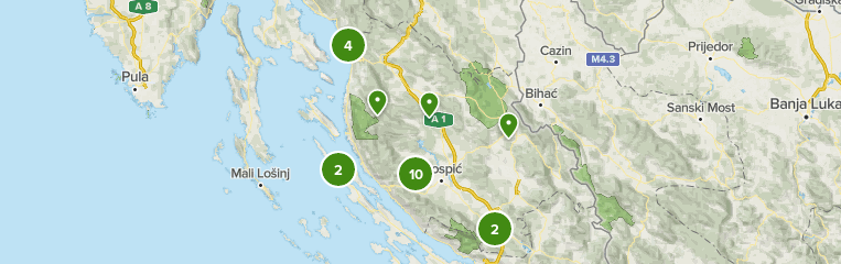 Las 10 mejores rutas parcialmente pavimentadas en Lika-Senj | AllTrails