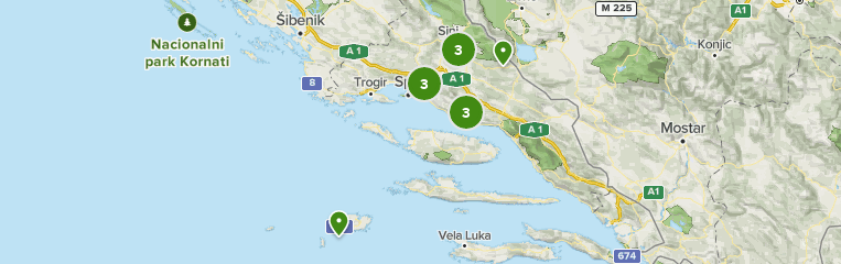 De 10 beste stiene til fosser i Split-Dalmatia | AllTrails