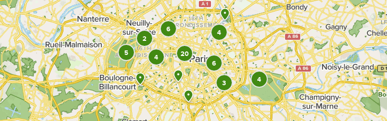 Best 10 Walking Trails in Paris | AllTrails