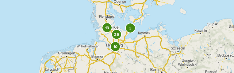 De 10 bedste mountainbikeruter i Slesvig-Holsten | AllTrails