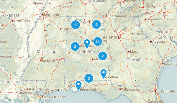 Best Camping Trails in Alabama | AllTrails