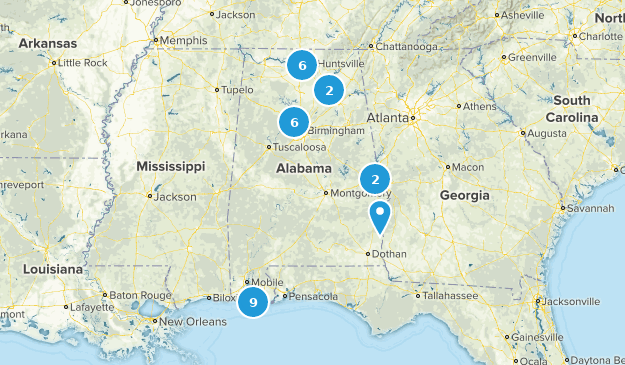 Best Road Biking Trails in Alabama | AllTrails