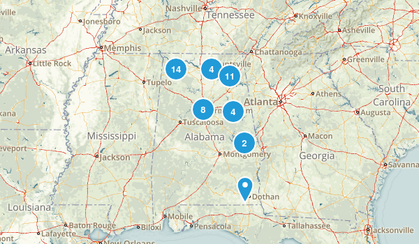 Best Waterfall Trails in Alabama | AllTrails.com