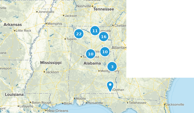 Best Waterfall Trails in Alabama | AllTrails