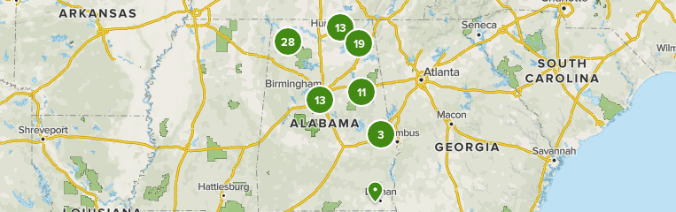 Best waterfall trails in Alabama | AllTrails