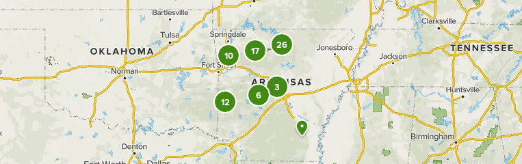 Best backpacking trails in Arkansas | AllTrails