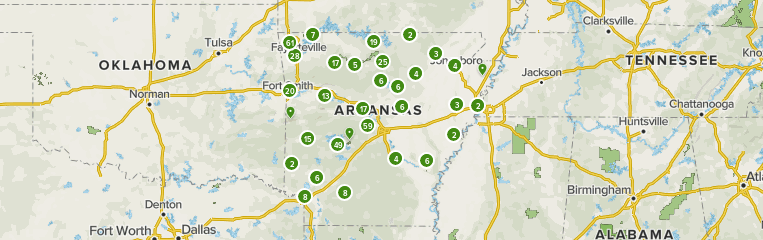 Best 10 Trail Running Trails in Arkansas | AllTrails