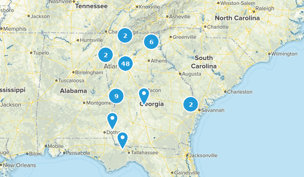 Best Paved Trails in Georgia | AllTrails