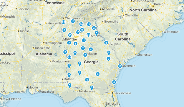 Best Trail Running Trails in Georgia | AllTrails