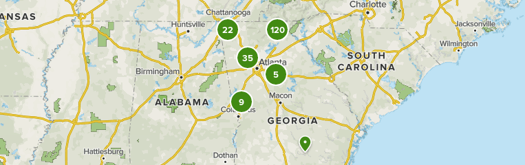 Best 10 Waterfall Trails in Georgia | AllTrails