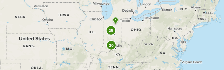 Best waterfall trails in Indiana | AllTrails