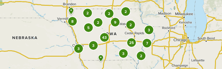 Best road biking trails in Iowa | AllTrails