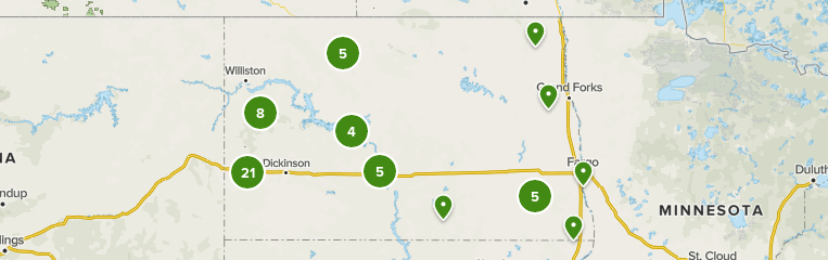 Best parks in North Dakota | AllTrails