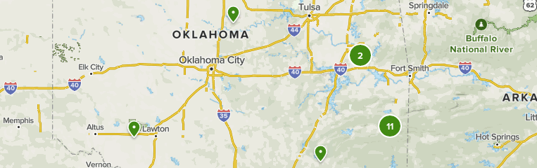 Best backpacking trails in Oklahoma | AllTrails