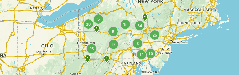 2023 Best 10 Waterfall Trails in Pennsylvania | AllTrails