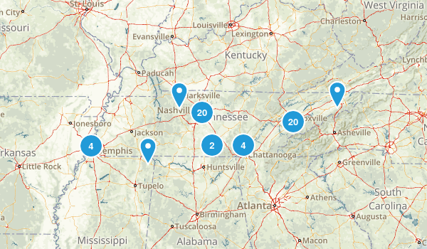 Best Road Biking Trails in Tennessee | AllTrails