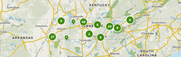 Best 10 Road Biking Trails in Tennessee | AllTrails