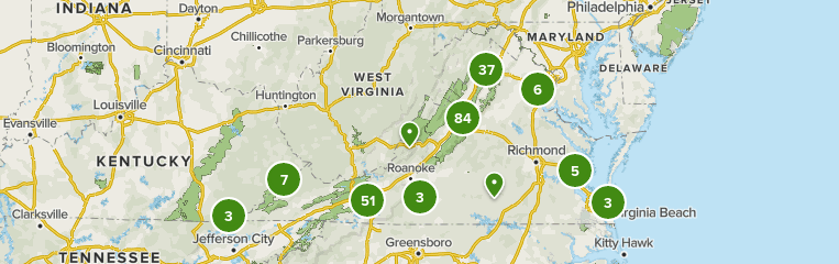 Best camping trails in Virginia | AllTrails