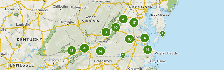 Best fishing trails in Virginia | AllTrails