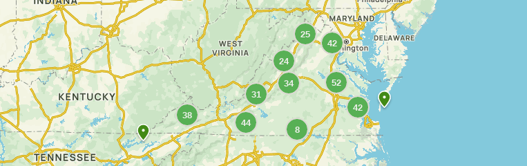 2023 Best 10 Mountain Biking Trails in Virginia | AllTrails