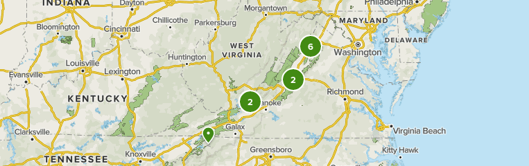 Best 10 Off Road Driving Trails in Virginia | AllTrails