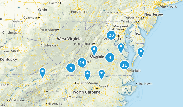 Best Paved Trails in Virginia | AllTrails