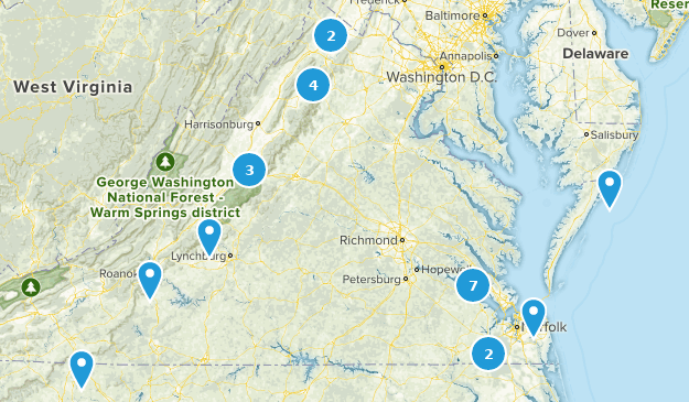 Best Scenic Driving Trails in Virginia | AllTrails