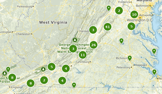 Best Waterfall Trails in Virginia | AllTrails