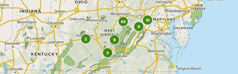 Best 10 Backpacking Trails in West Virginia | AllTrails