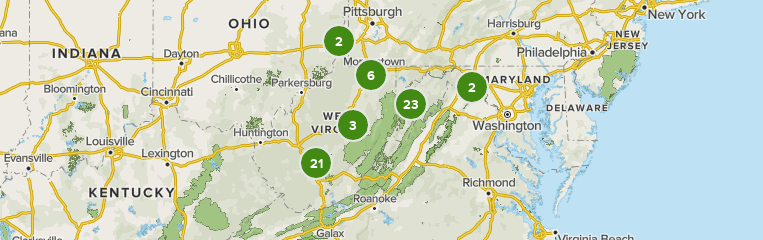 Best 10 Waterfall Trails in West Virginia | AllTrails