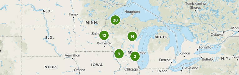 Best waterfall trails in Wisconsin | AllTrails