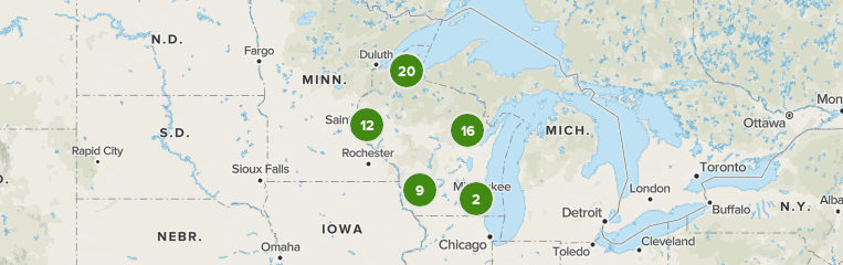 Best 10 Waterfall Trails in Wisconsin | AllTrails