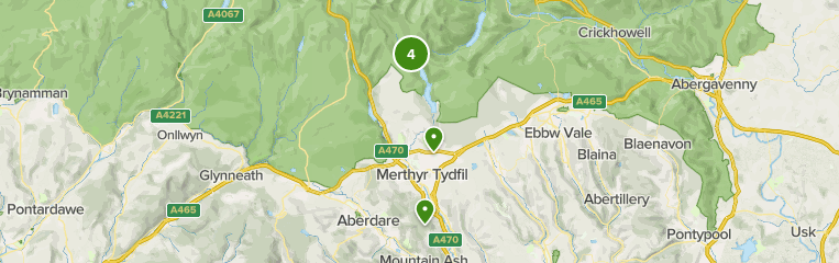 Merthyr Tydfil : 10 meilleurs itinéraires difficiles | AllTrails