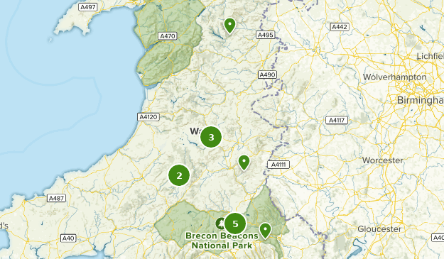 Best Mountain Biking Trails in Powys Wales | AllTrails