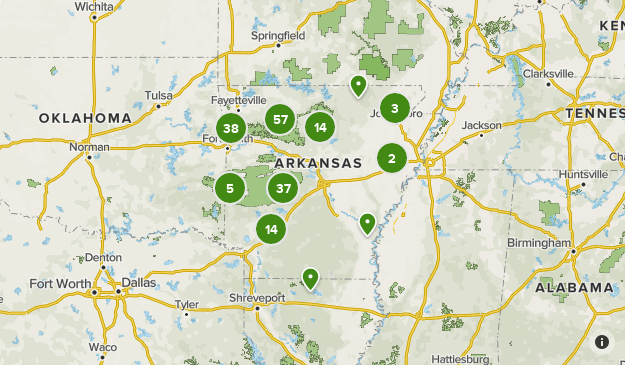 Arkansas Hiking trails | List | AllTrails