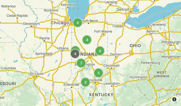 Indiana trails | List | AllTrails