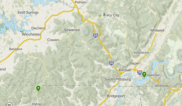 sewanee and area | List | AllTrails