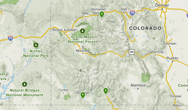 Colorado Road Trip 1 (Telluride-Pagosa Springs) | List | AllTrails
