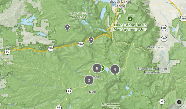 Hwy 88 Hikes | List | AllTrails