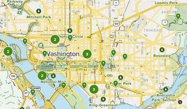 Washington DC | List | AllTrails